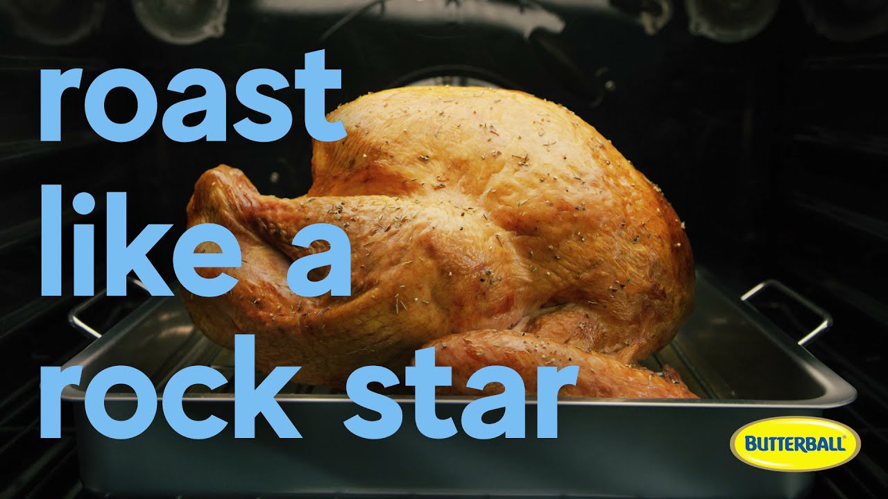 Roast Your Turkey Like a Rockstar - Butterball - YouTube