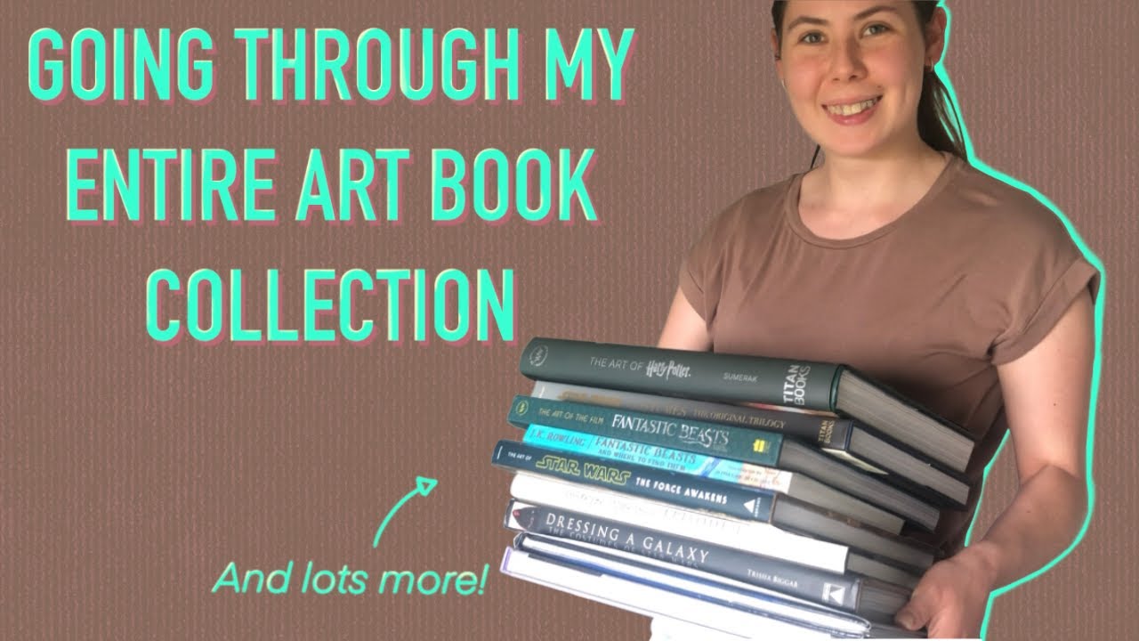 My Entire Art Book Collection 2021 - YouTube