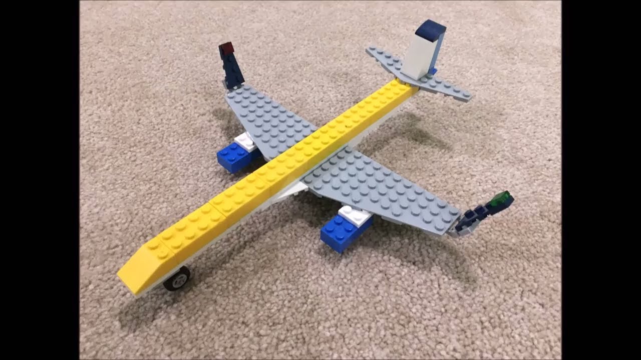 How to build a Lego Embraer 190 - YouTube