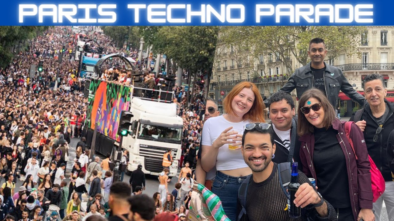 Paris Techno Parade || Techno Parade 2023 || প্যারিস টেকনো প্যারেড - YouTube