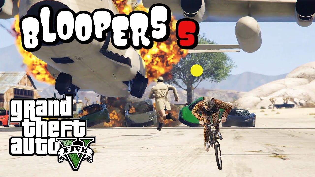 GTA V - Bloopers 5 | Funny Moments - YouTube