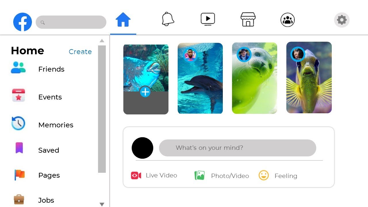 Template Powerpoint Facebook - Slide chủ đề FB - Powerpoint thuyết ...