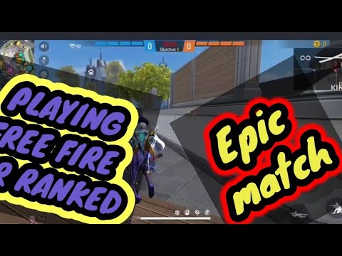 playing free fire 🔥 ffm cr ranked epic match - YouTube