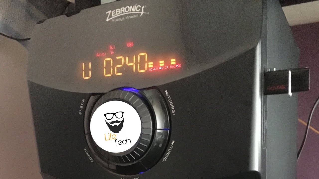 Zebronics Multimedia computer speakers full features & setup - YouTube