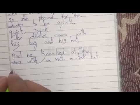 Miss Polly Hand Writing - YouTube