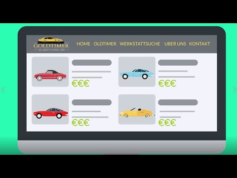 Goldtimer 2.video - Araç Kiralama Animasyonları | 2D Explainer Animation Video Advertisements