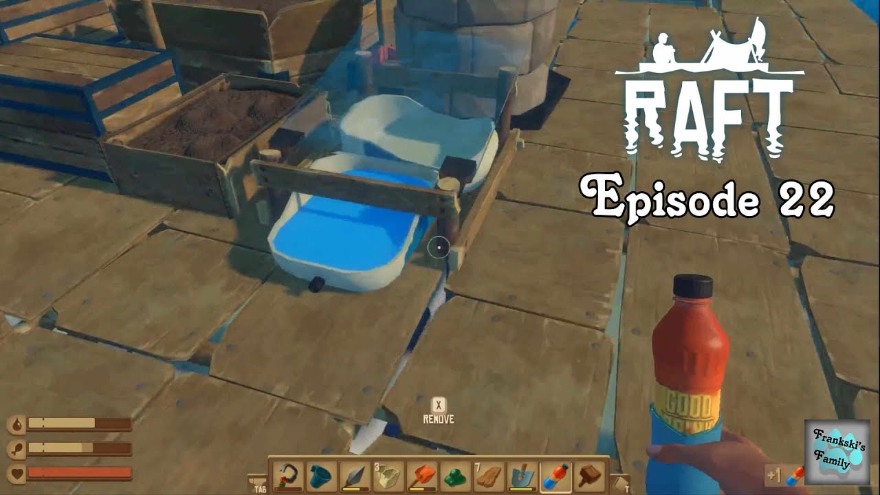 Raft- Episode 22- We Make Our Water Bottle!!! - YouTube