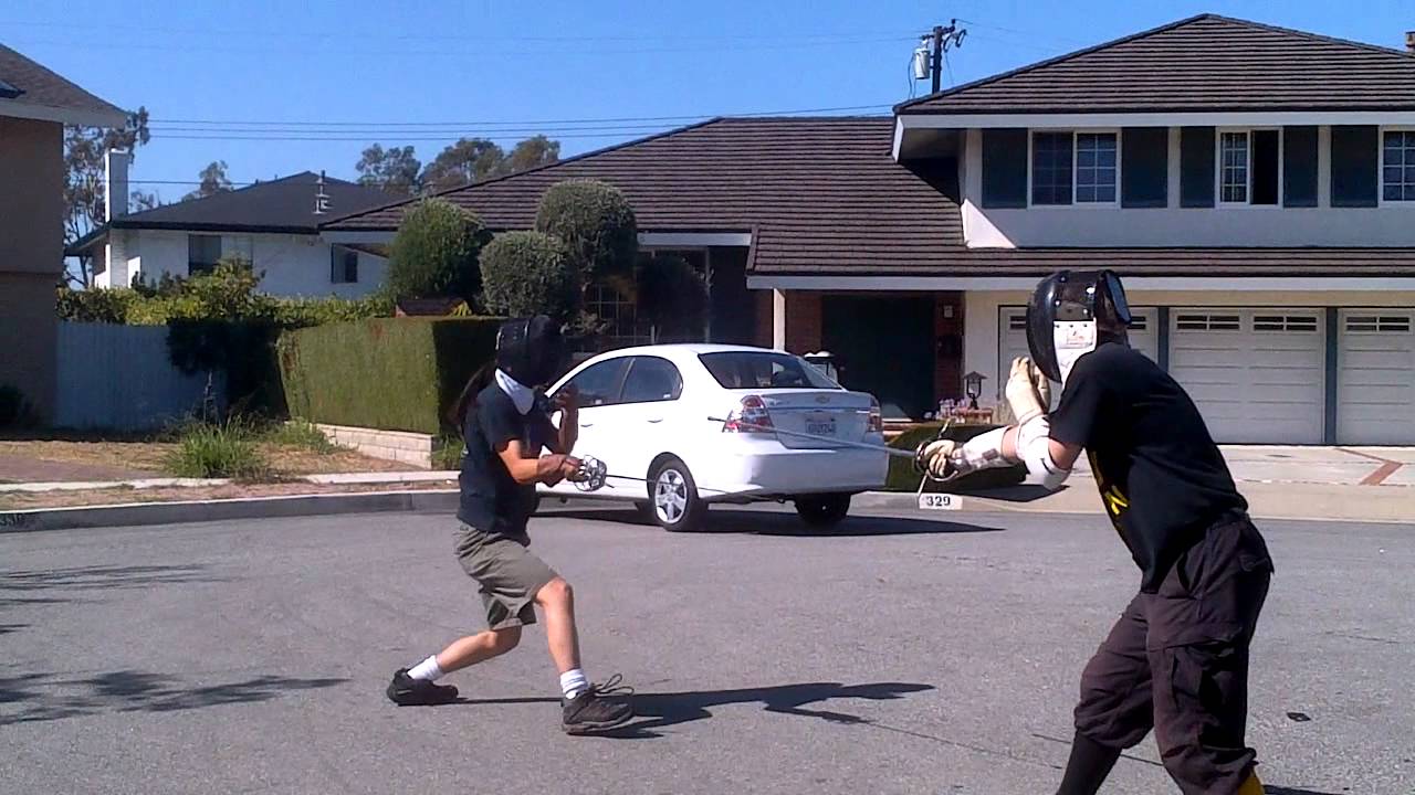 Kevin vs Me. Rapier. 6/30/12 - YouTube