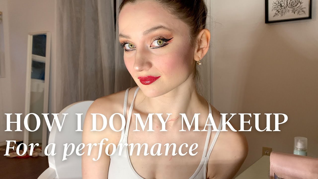 How I do my makeup for a Ballet Performance - YouTube