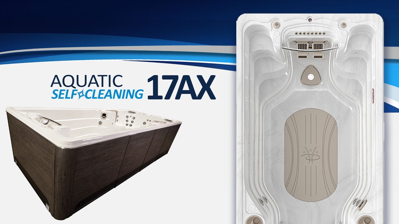 Hydropool 17AX Trainer Self-Cleaning Swim Spa - YouTube