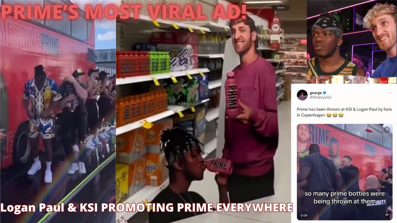 PRIME’S MOST VIRAL AD!, PRIME STICKS PACKS, KSI PROMOTING PRIME, FC ...