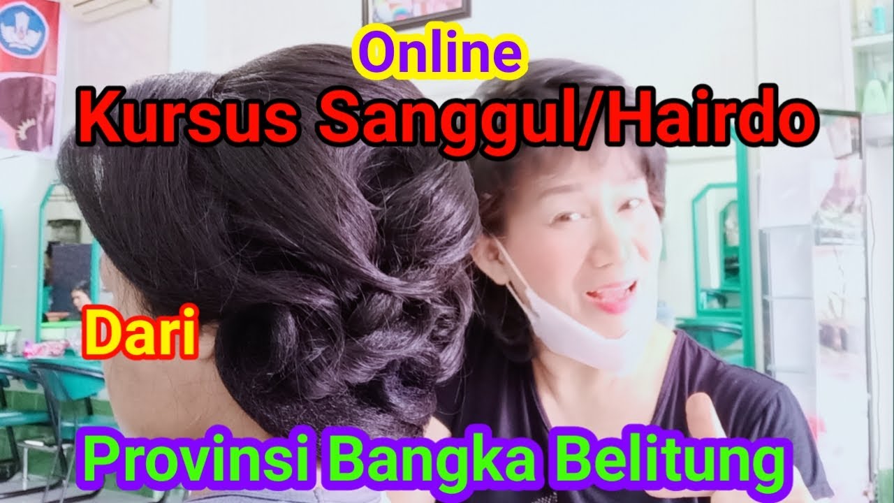 Kursus Sanggul/Hairdo dari Provinsi Bangka Belitung.@agustinasembiringMUA.Hairdo - YouTube