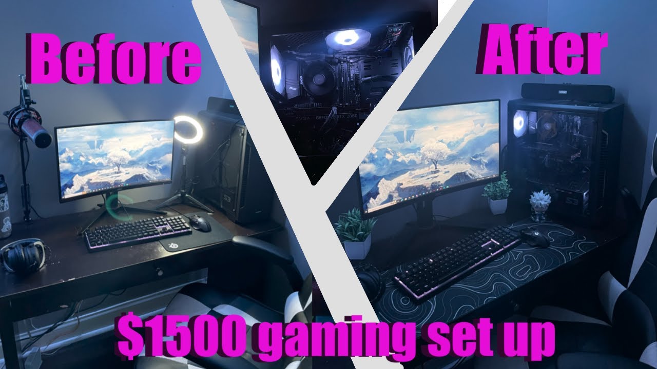 Upgrading MY PC 🤍 | Budget | $1500 gaming set up | Streaming ...