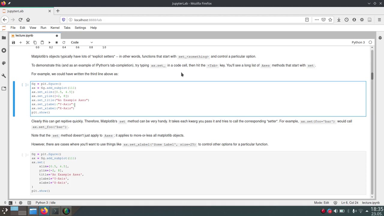 Scipy 2020 61 Plotting With Matplotlib Introduction Youtube 4226