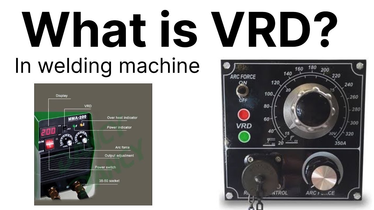 Why VRD used in welding machine ?? Volatage reducing device VRD. - YouTube