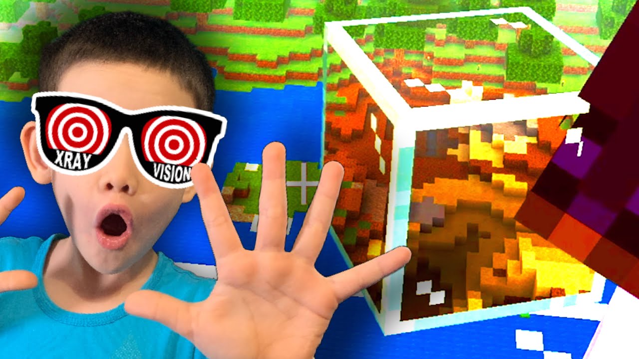 Minecraft Glass Block Water/Ice X-Ray Glitch! - YouTube