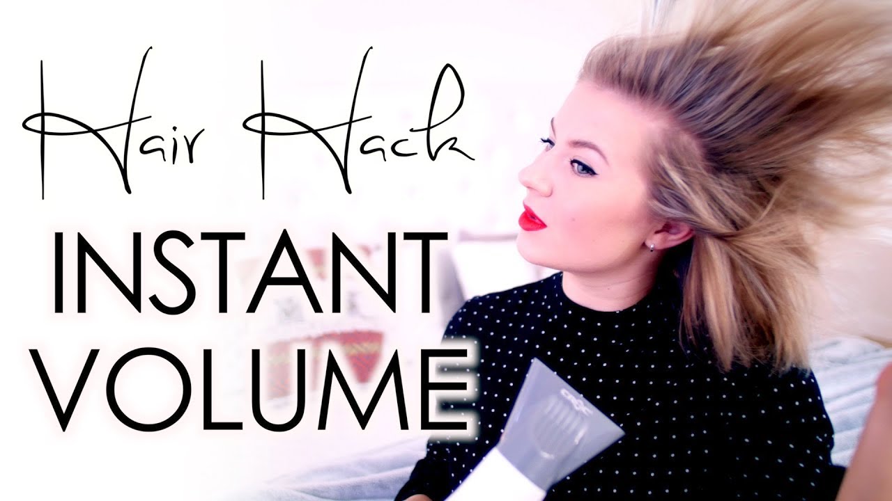 Best and Easiest Hair Volume Trick | Milabu - YouTube