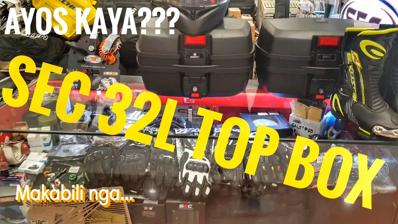 Motorcyle Top Box?: SEC vs GIVI (copy) | Which is BETTER? - YouTube