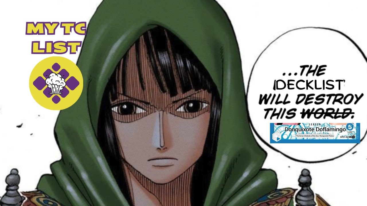 My Treasure Cup List - Nico Robin (OP09) - Doffy Crusher? - YouTube