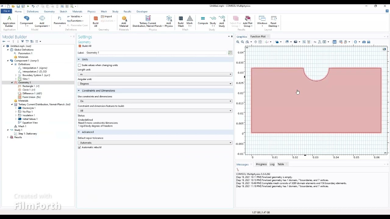COMSOL SIMULATION - YouTube