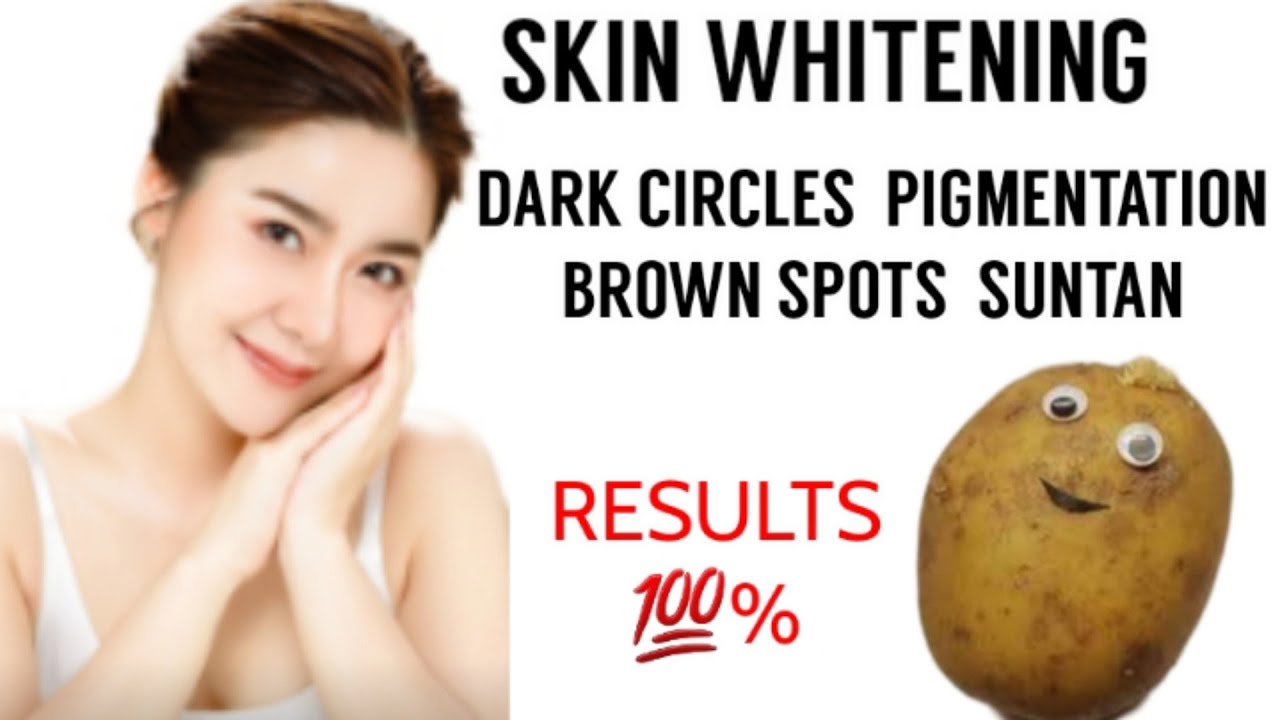 How to use potato for skin whitening|removes darkspot darkcircle ...