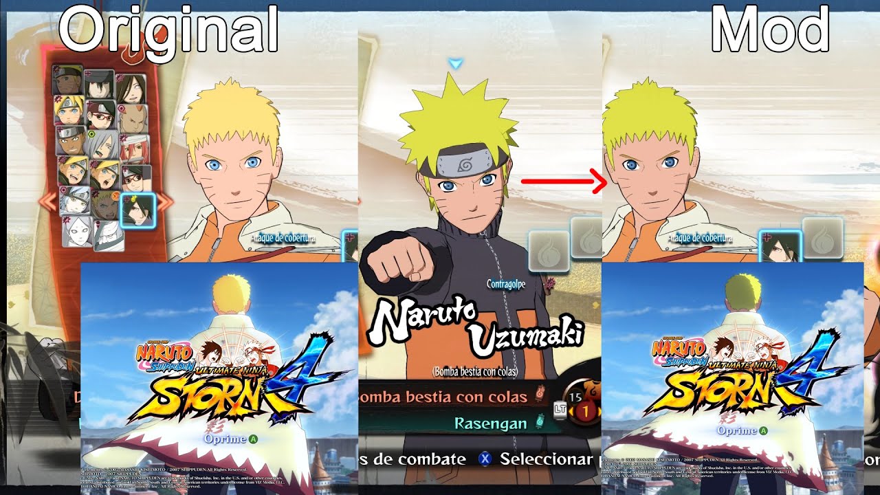 Mod Naruto hokage diseño de capa (manga) + paleta de color original ...