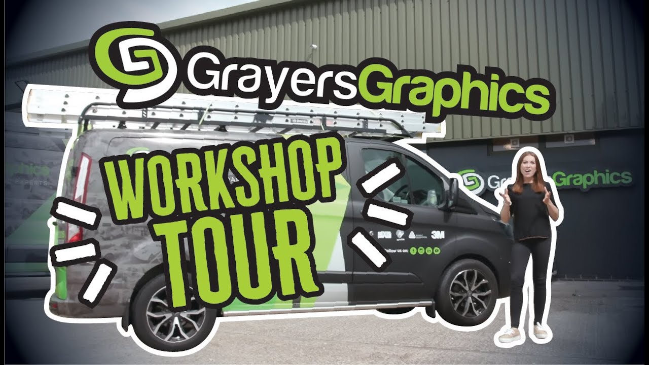 A tour of Grayers Graphics workshop - Vinyl Graphics, Signmakers & van wrapping specialists in ...