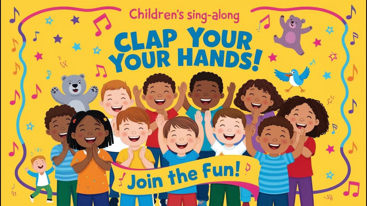 Kids Songs | Clap Your Hands and Sing Along! Clap, Stomp, and Dance ...