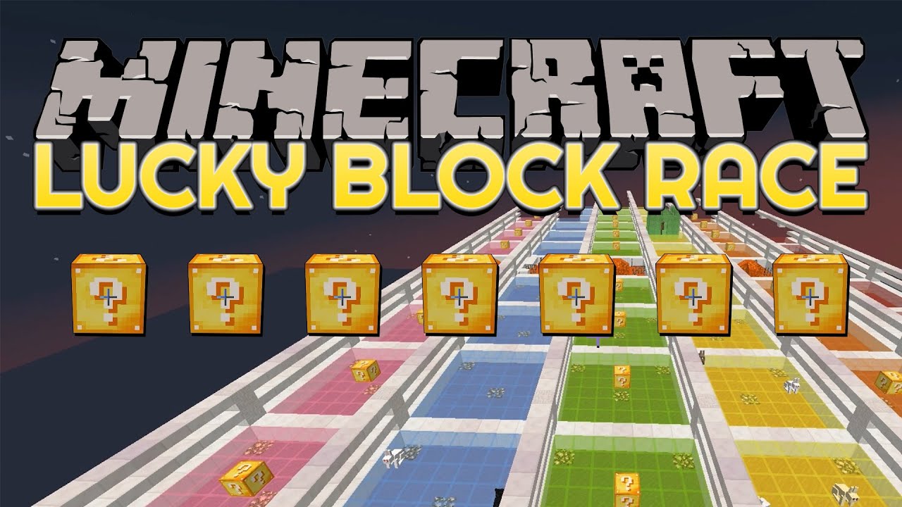 Minecraft: GALET LUCKY BLOCK RACE - Lucky Block Mod - Modded Mini-Game ...