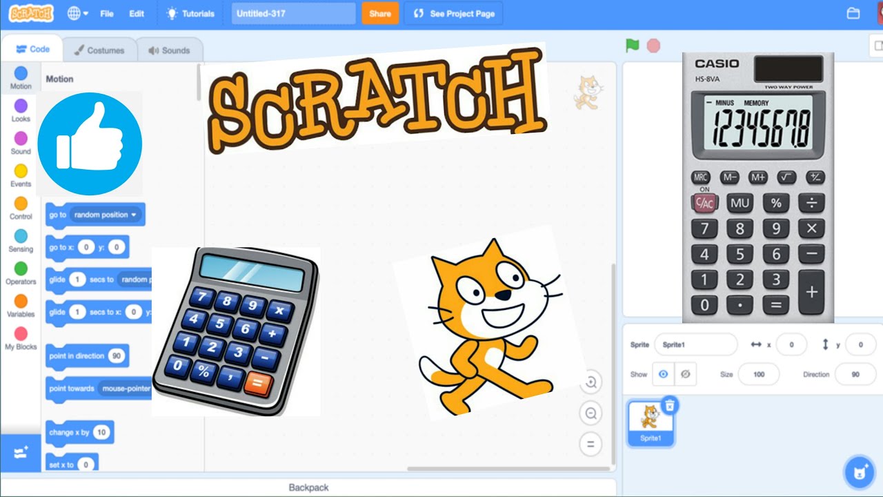 How To Make Calculator In Scratch 3 0 very Easy YouTube How To Make Calculator In Scratch 3 0 very Easy YouTube