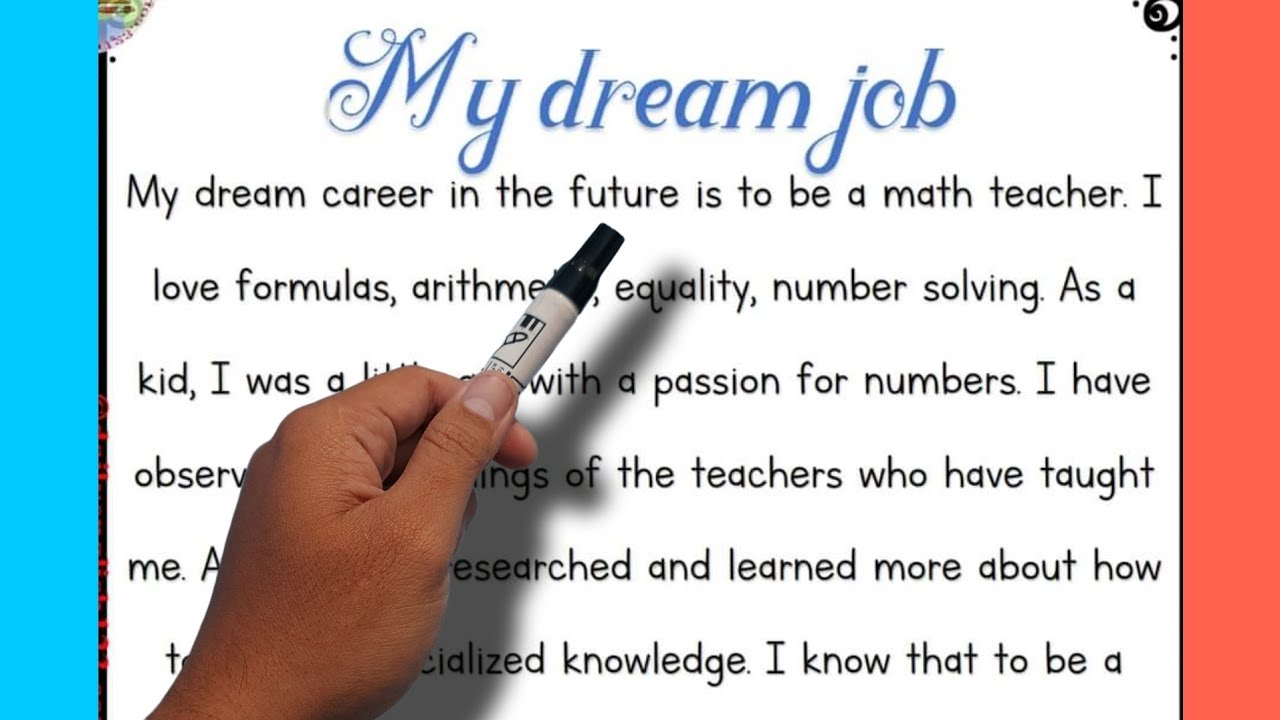 My Dream Job - Learn English Through Story - Improve your pronunciation ...