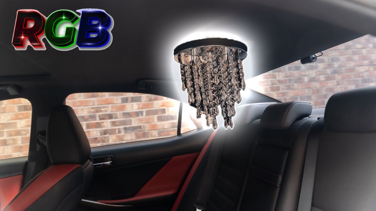 Chandelier in my Lexus? - YouTube