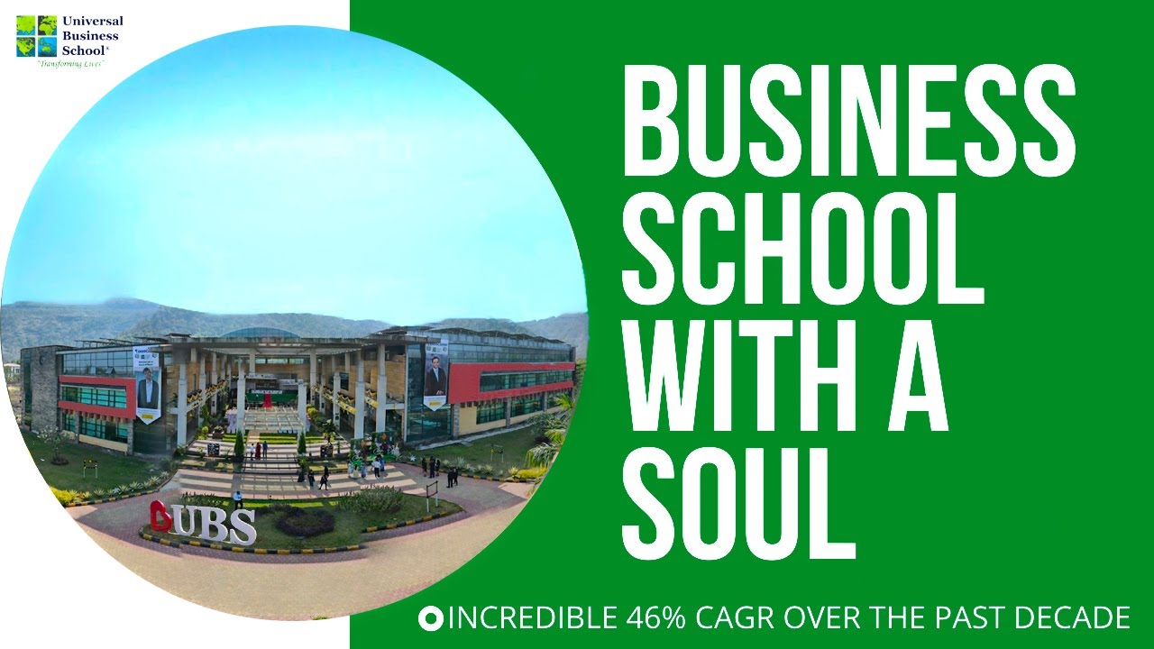 The Incredible Growth Story Of Universal Business School - Mumbai | UBS ...