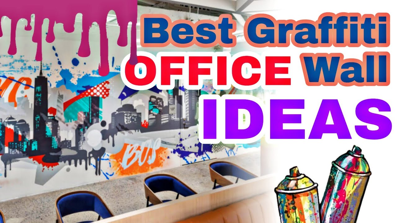 Best Office Graffiti Wall Art Ideas | Corporate office Wall Mural Ideas ...