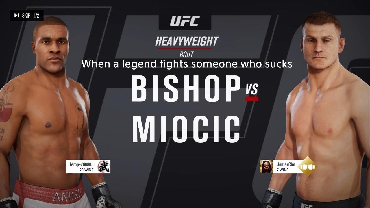 Tough competition in ufc 3 - YouTube