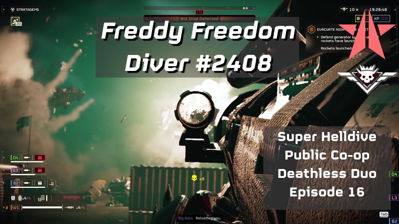 Helldivers 2 The life of Freddy Freedom Episode 16 - YouTube