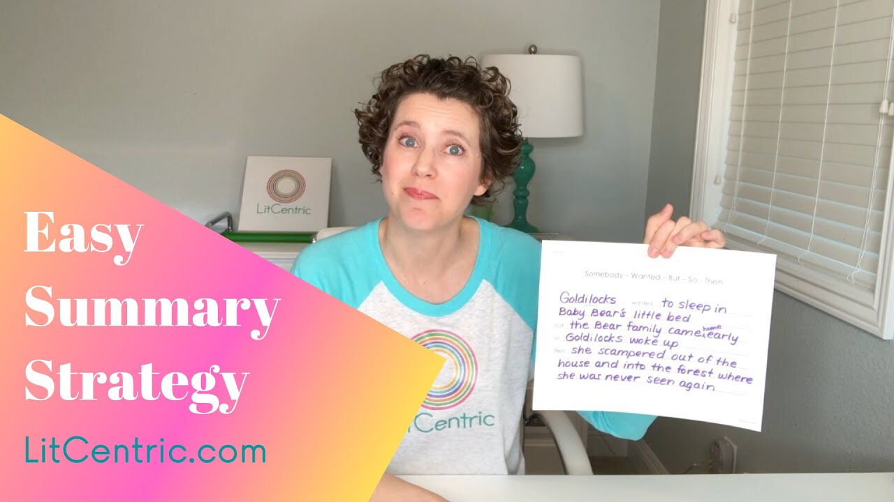 TRY THIS EASY STRATEGY FOR WRITING A NARRATIVE SUMMARY - YouTube