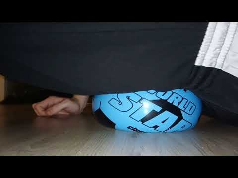 ball deflating with belly - YouTube