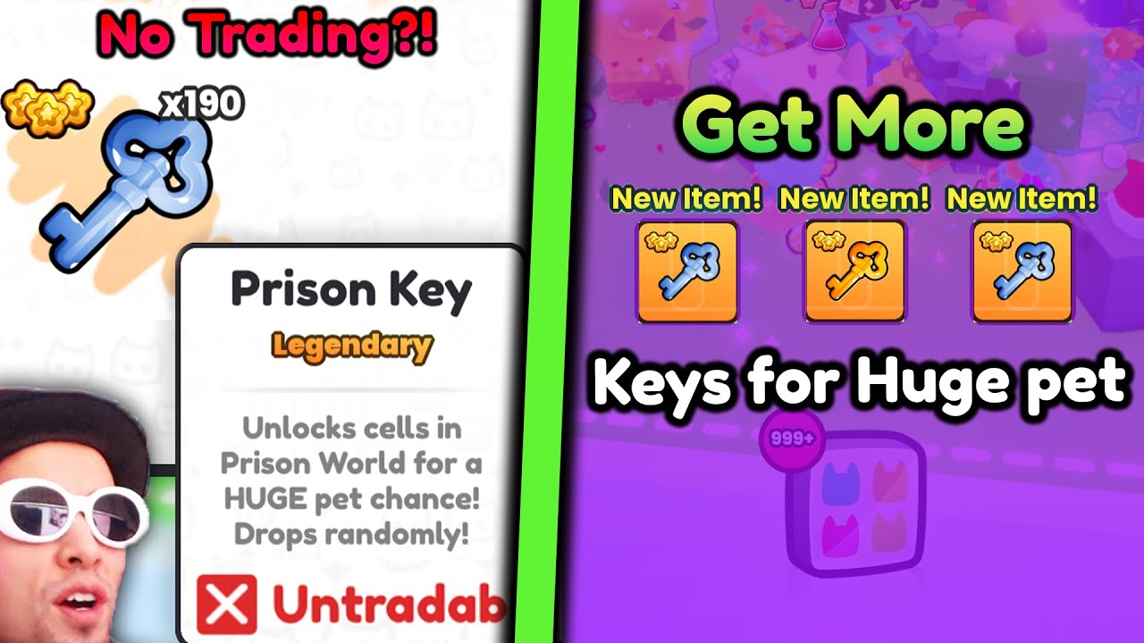 I Found Best Methods to Get More Prison Keys in Pet Sim 99 - YouTube