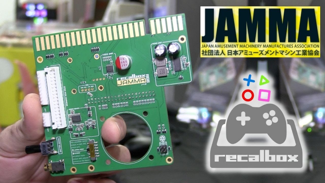 RECALBOX RGB JAMMA : ARCADE + ÉMULATION = ️ - YouTube