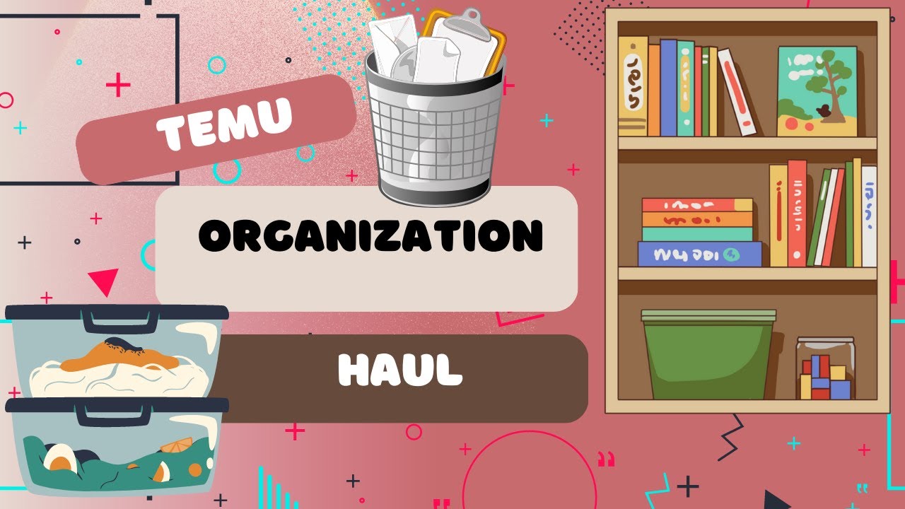 Lots of Temu Organization and Craft Items - YouTube