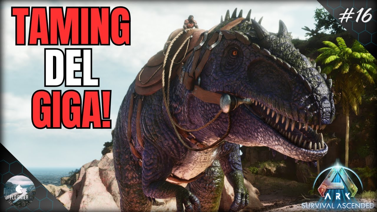 Come CATTURARE un GIGANOTOSAURUS all'interno del VULCANO! Ark Survival ...