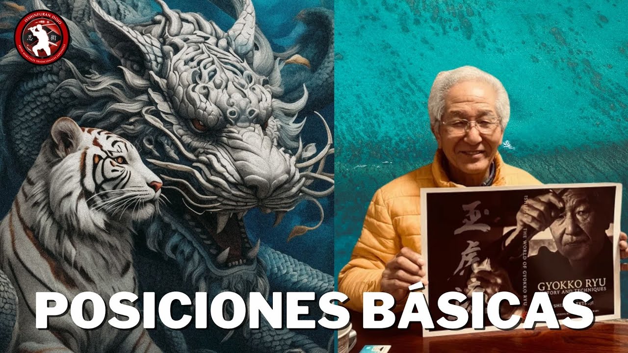 🥋 ¡Domina las Posiciones Básicas de la Gyokko Ryu! Escuela Bujinkan ...