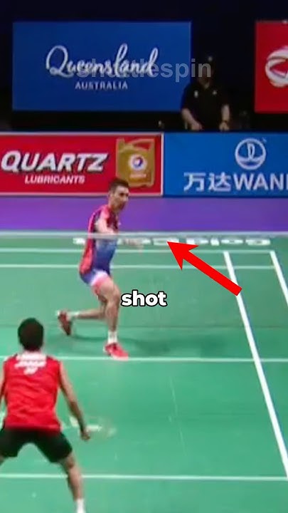 Lee Chong Wei’s INSANE Trick Shot Stuns Nishimoto! 🤯🔥 - YouTube