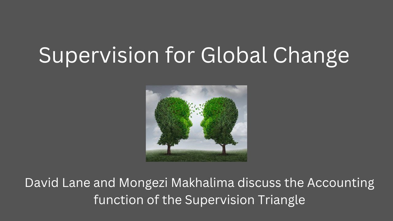 Introducing the Accounting function of the Supervision Triangle - YouTube