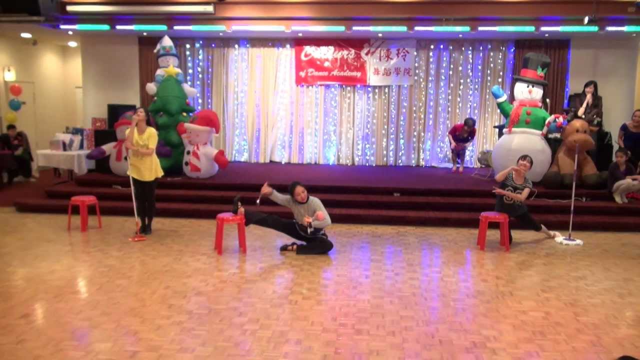 Funny Adult Dancers - Colours of Dance Christmas Party 2012 - YouTube