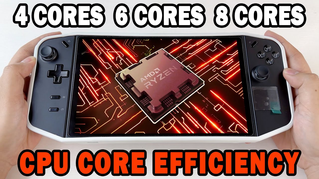 LEGION GO CPU Optimization at Lower Wattage: Fewer Cores for Better Performance! - YouTube