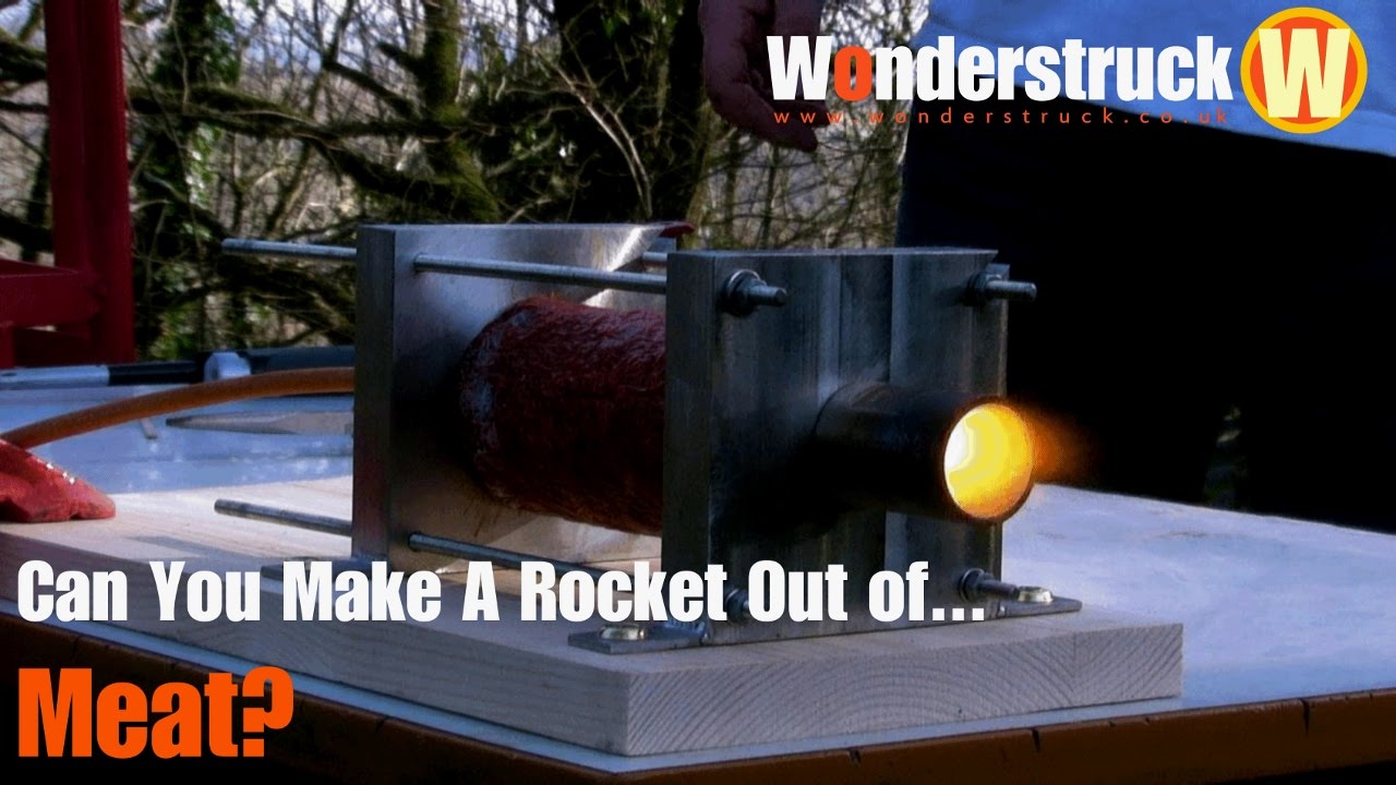 Can You Make A Rocket Out Of Meat? - YouTube