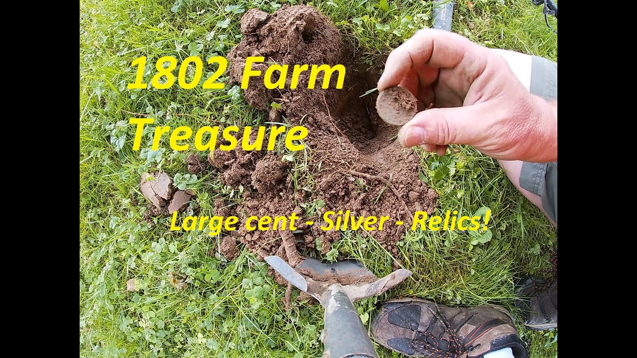 Detecting at the 1802 Dairy Farm - YouTube