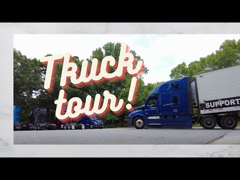 Prime Inc - The official truck tour... One week into the new truck ...